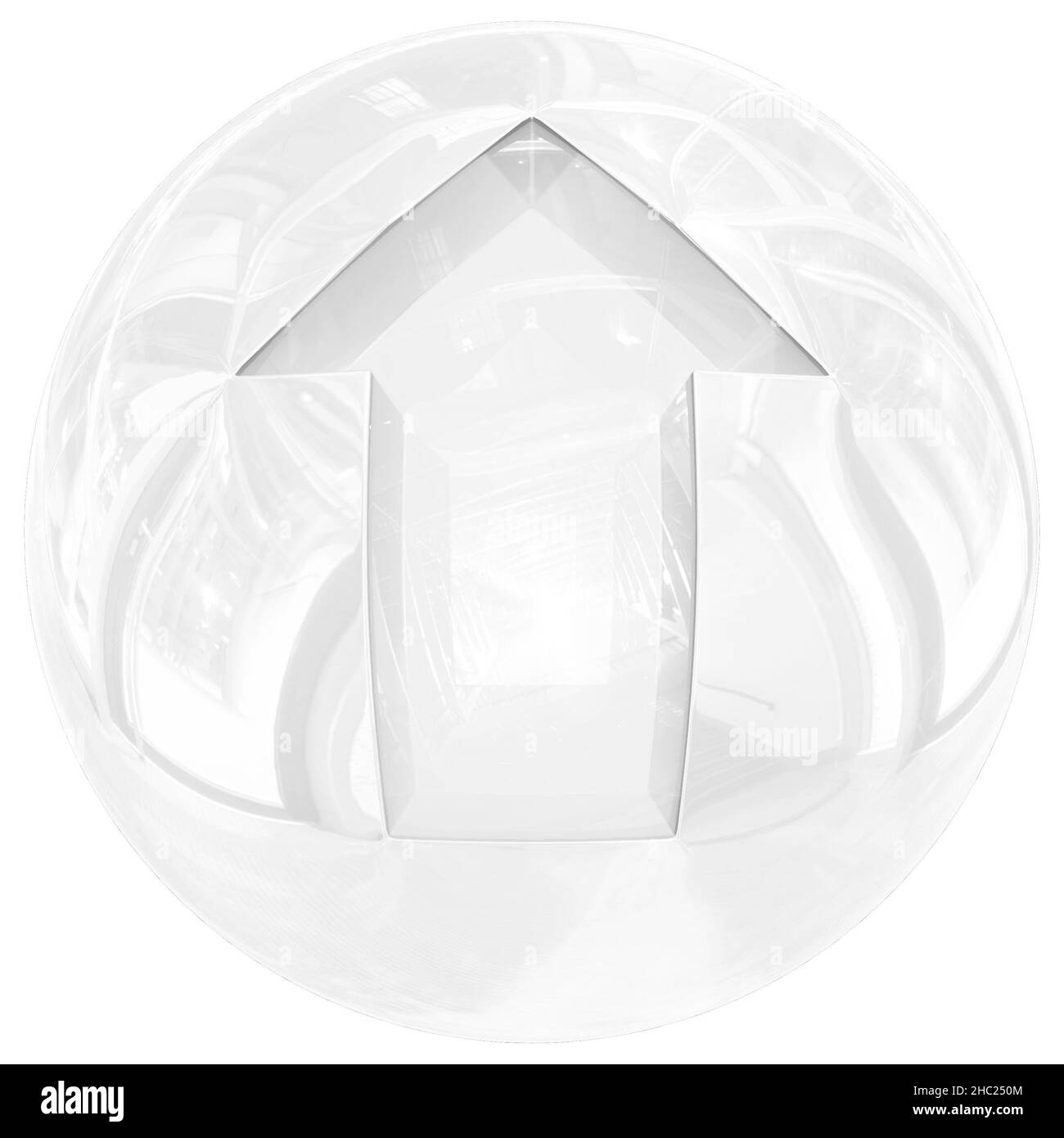 3d arrow up vertical Black and White Stock Photos & Images - Alamy