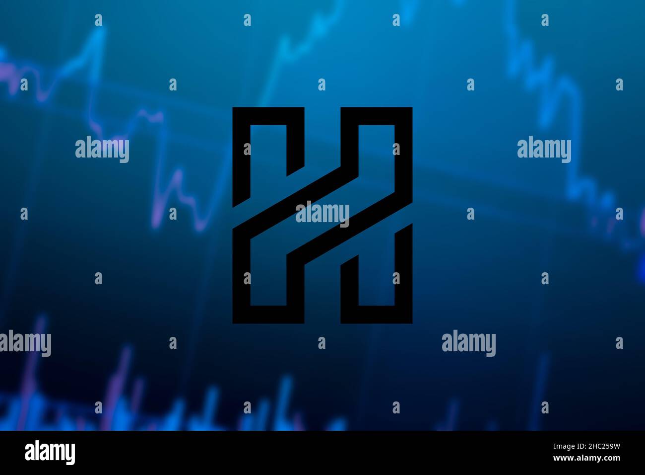 Haven Protocol XHV Cryptocurrency. Solana coin growth chart on the ...