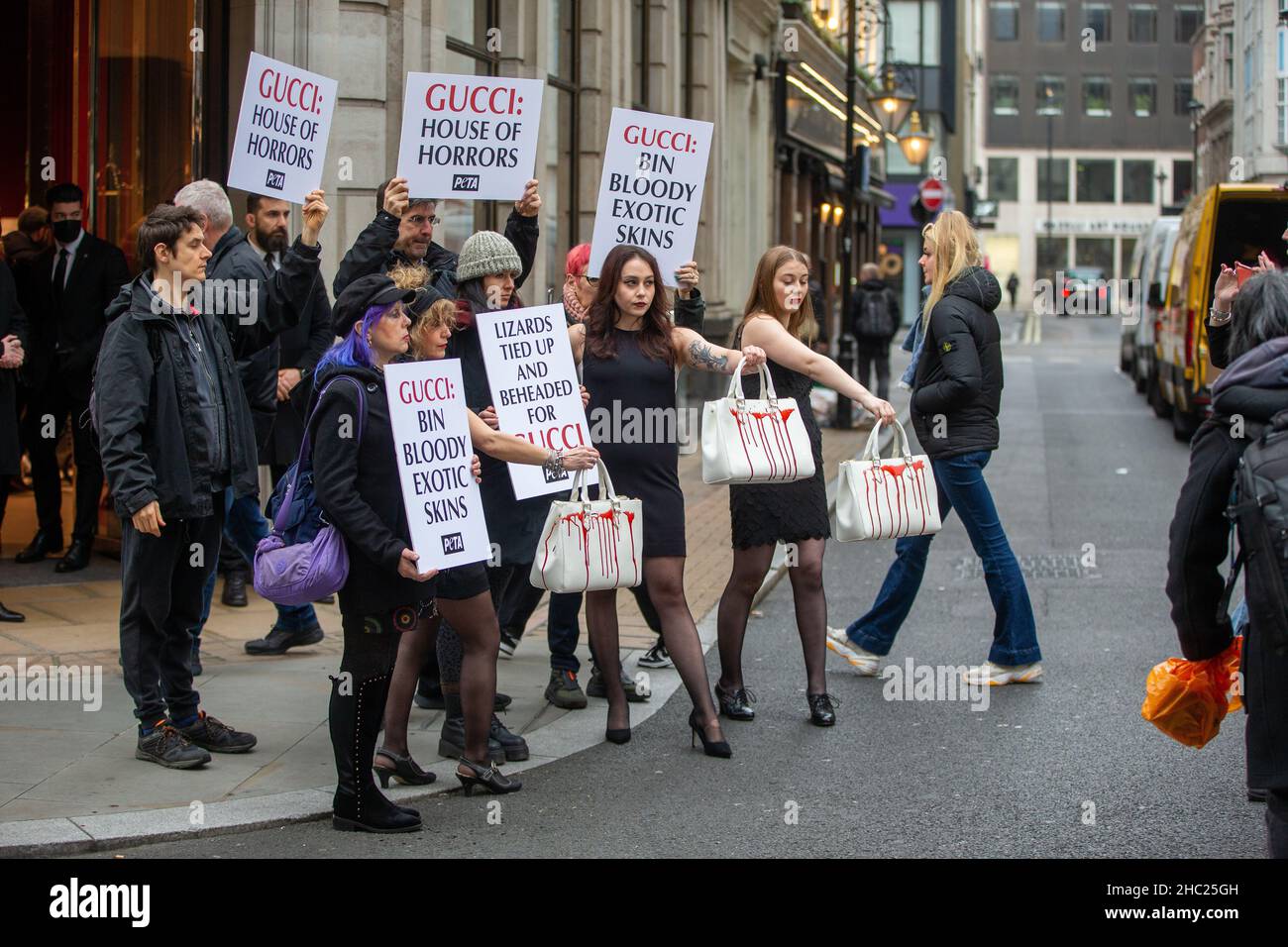 Peta exotic skin protest hi-res stock photography and images - Alamy
