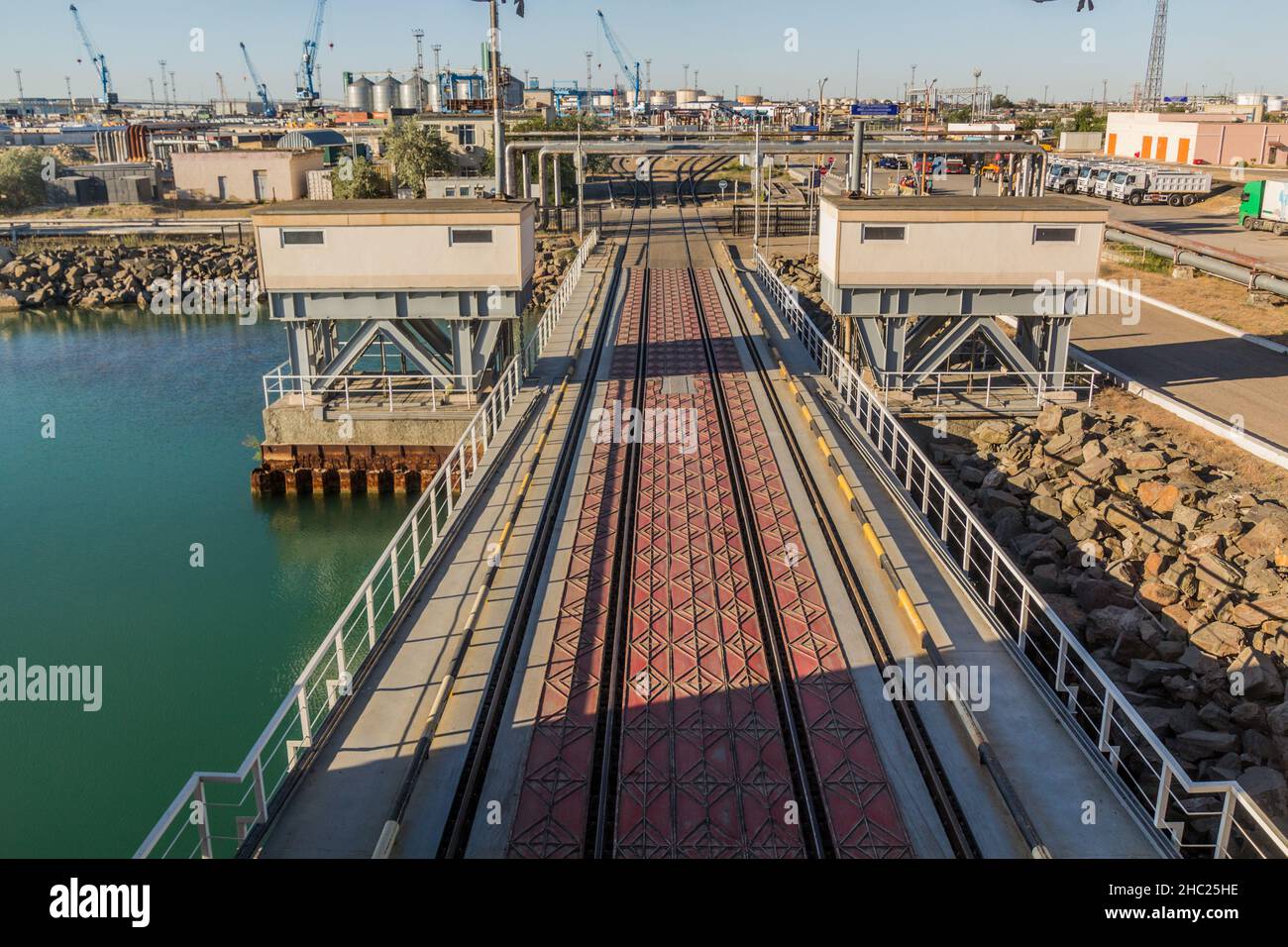 Aktau port hi-res stock photography and images - Alamy