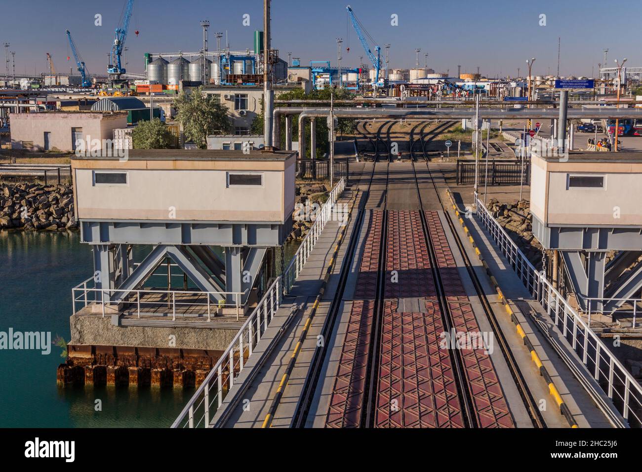 Aktau port hi-res stock photography and images - Alamy
