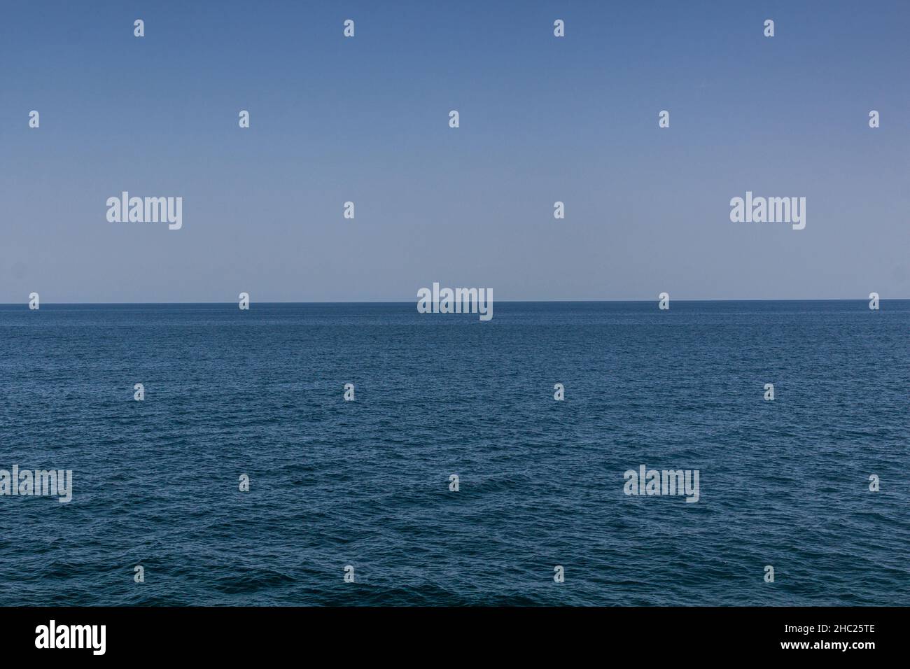 Caspian sea on a calm day Stock Photo - Alamy