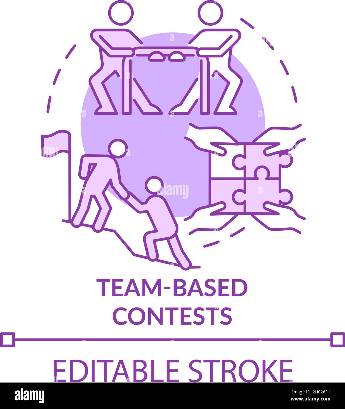 Web based team Stock Vector Images - Alamy