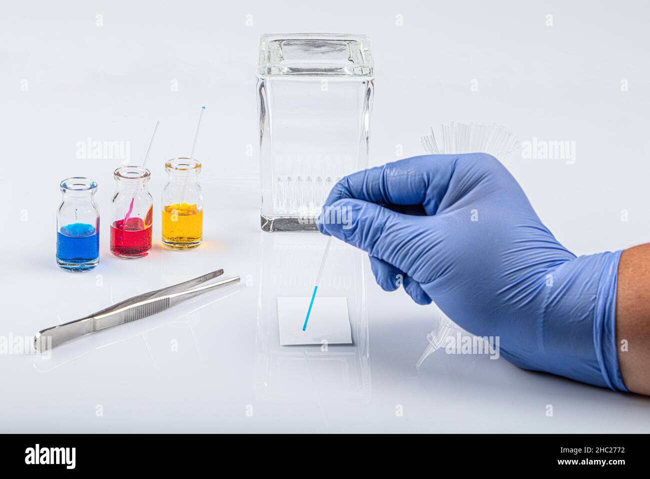 Thin layer chromatography equipments include jar, silica gel, capillary ... Thin layer chromatography equipments include jar, silica gel, capillary ...