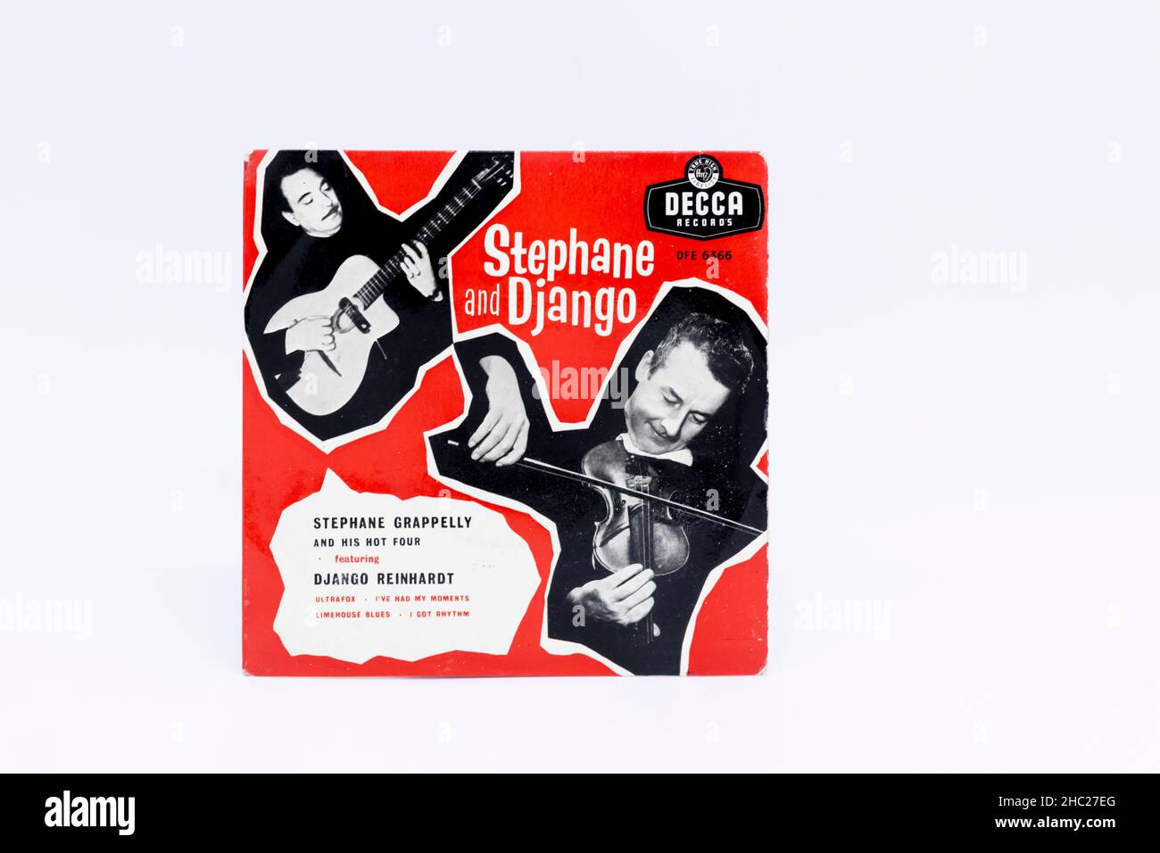 picture cover of old 45 rpm single vinyl record featuring Stephane ...