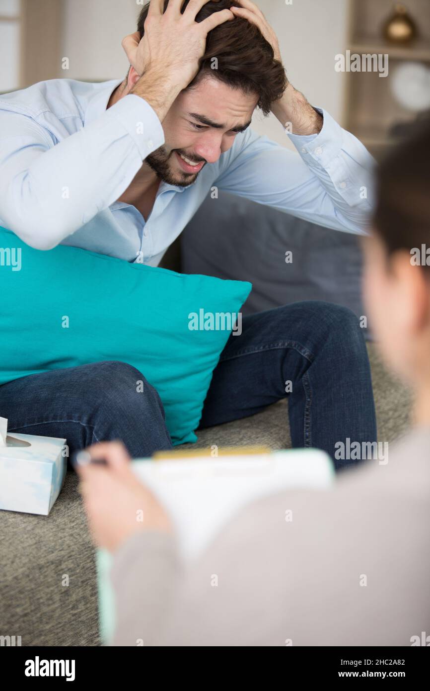a doctor visits his patient Stock Photo - Alamy