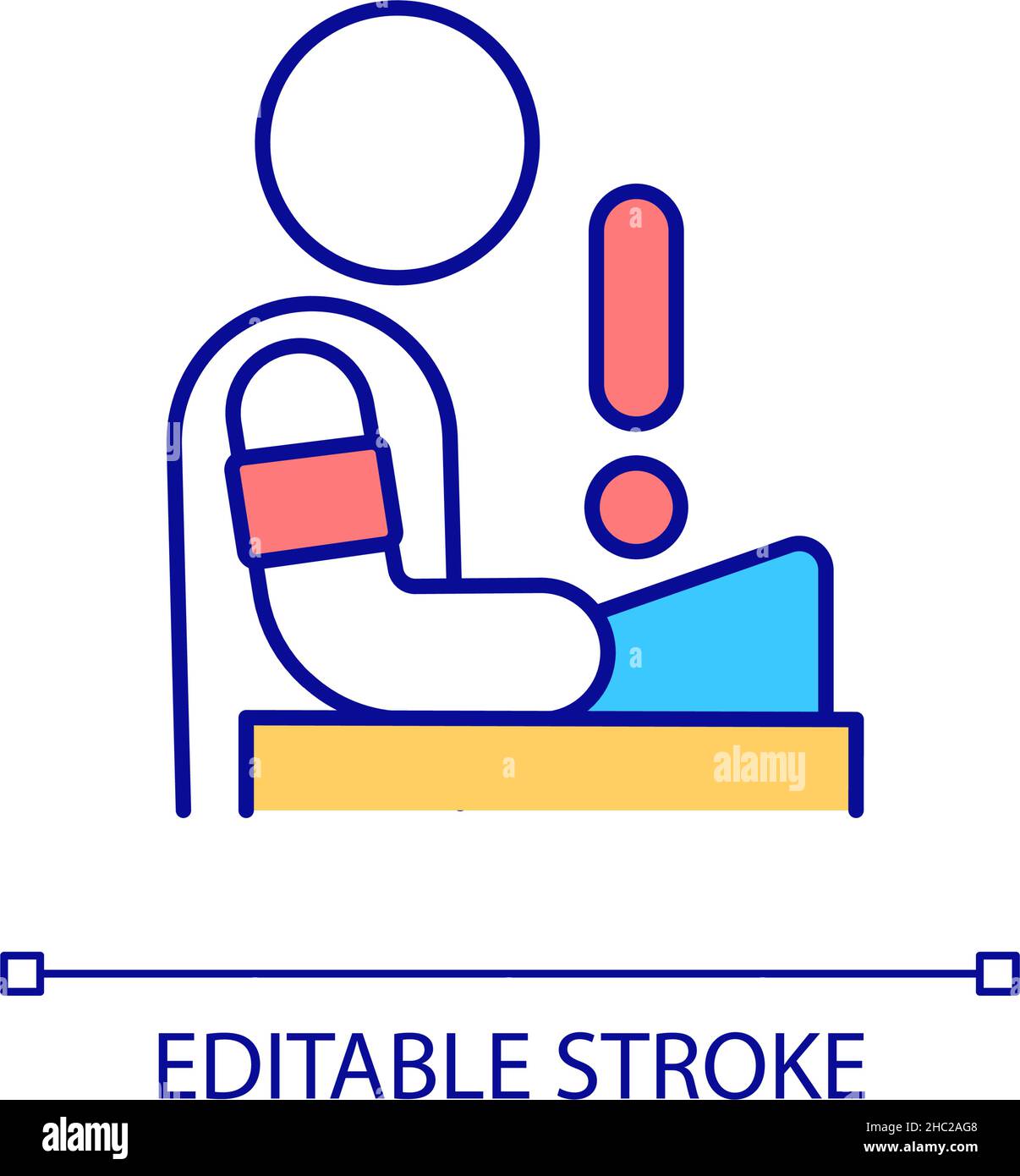 Pressure measurement tool color icon hi-res stock photography and ...