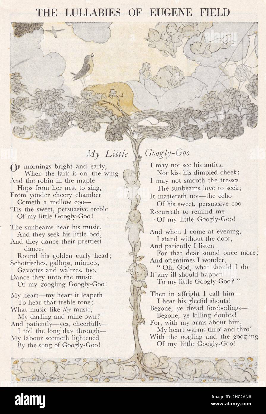 The Lullaby of Eugene Field - My Little Googly-Goo Stock Photo - Alamy