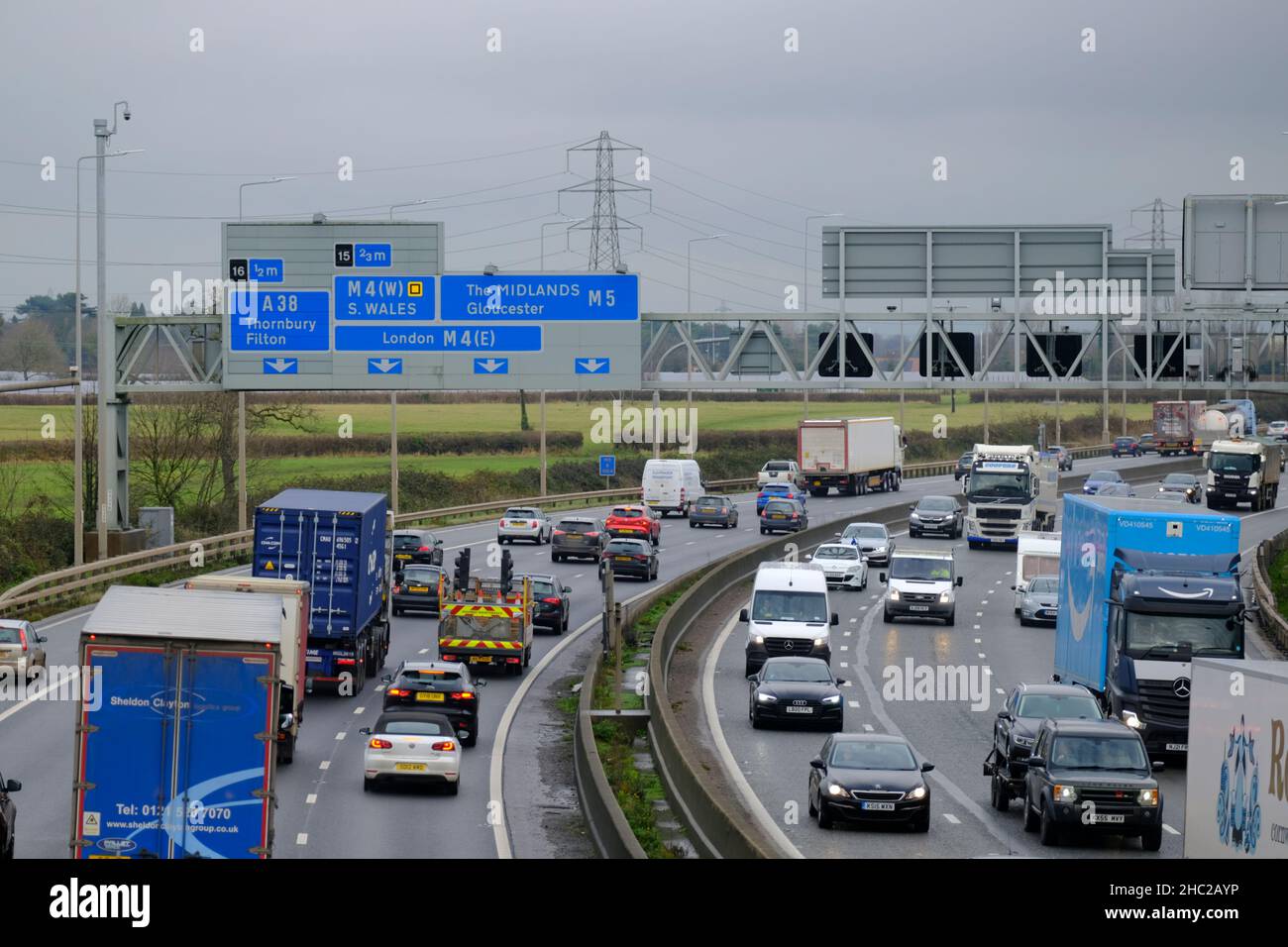 Bristol sign motorway hi-res stock photography and images - Alamy