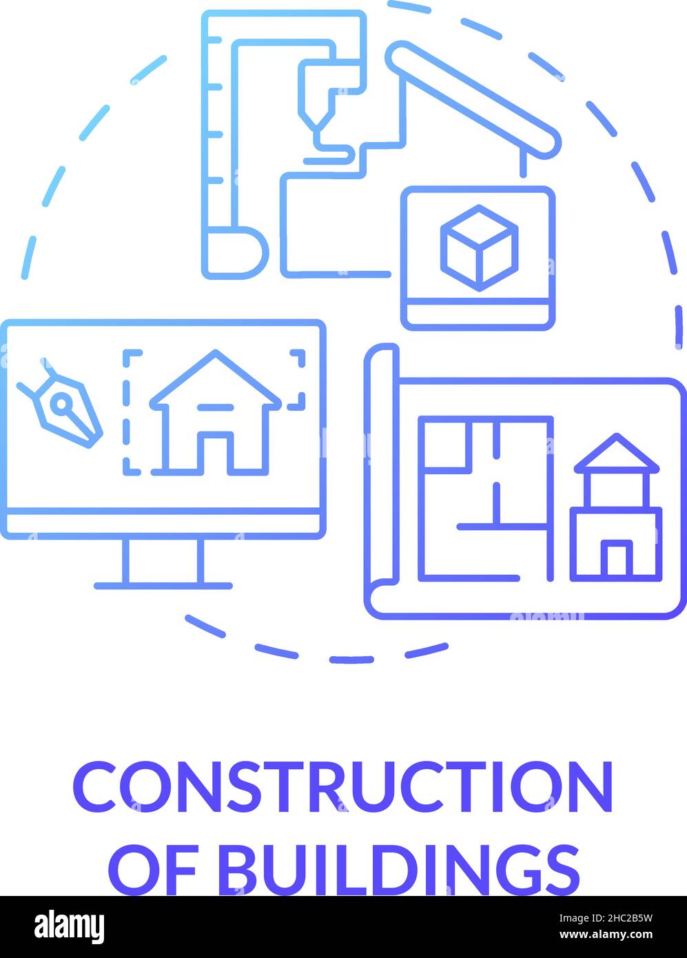 Digital twin building concept hi-res stock photography and images - Alamy