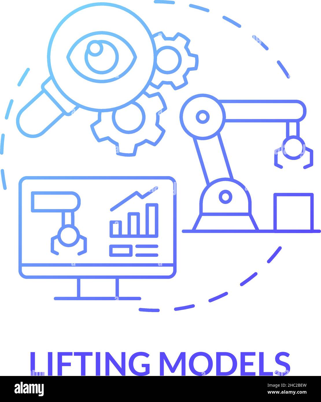 Model evaluation vector illustration Stock Vector Images - Alamy