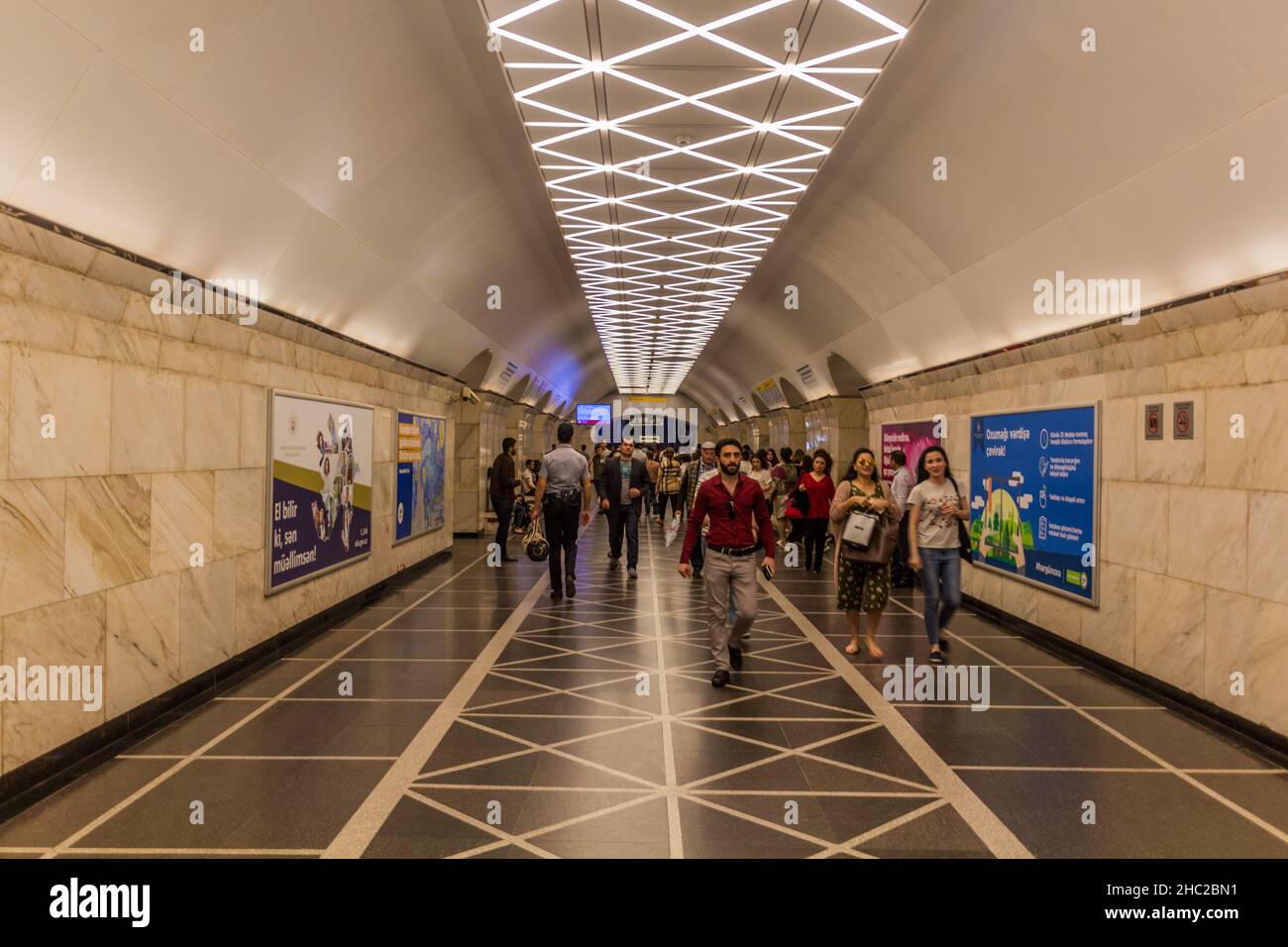 Baku metro hi-res stock photography and images - Alamy