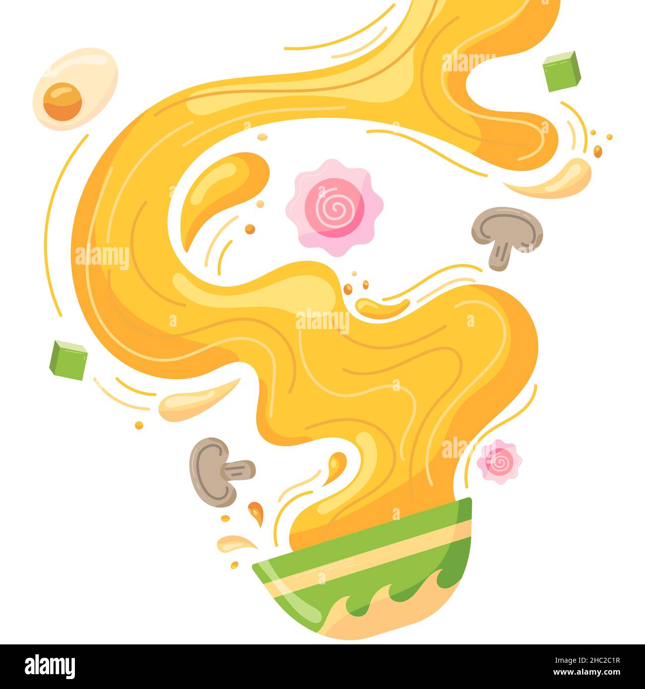 Rice broth Stock Vector Images - Alamy