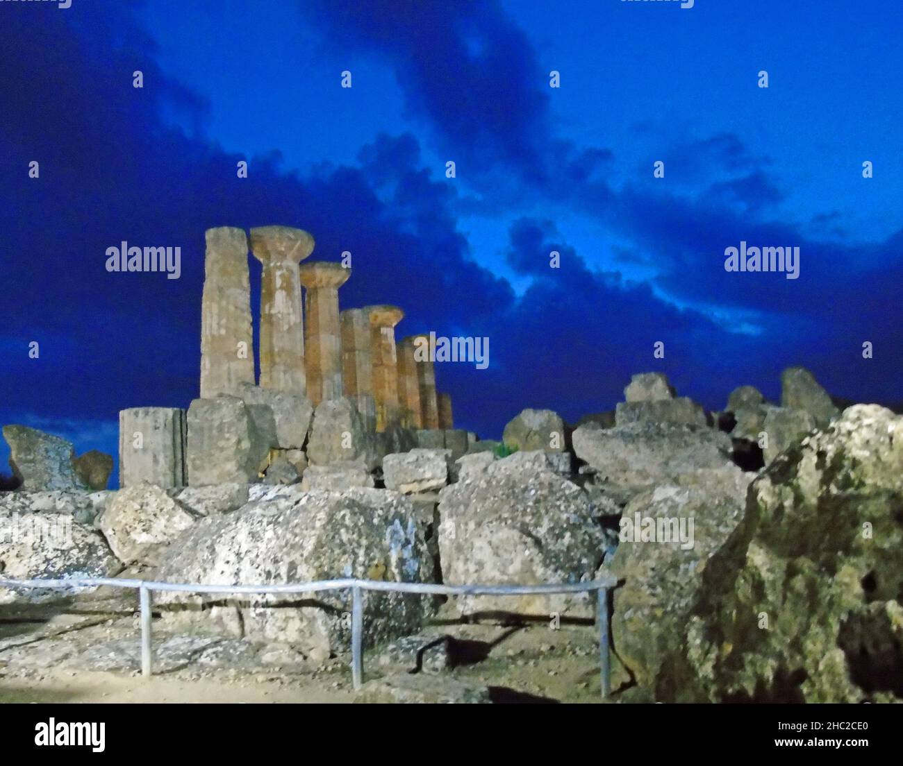 Temple of Vulcano Stock Photo - Alamy