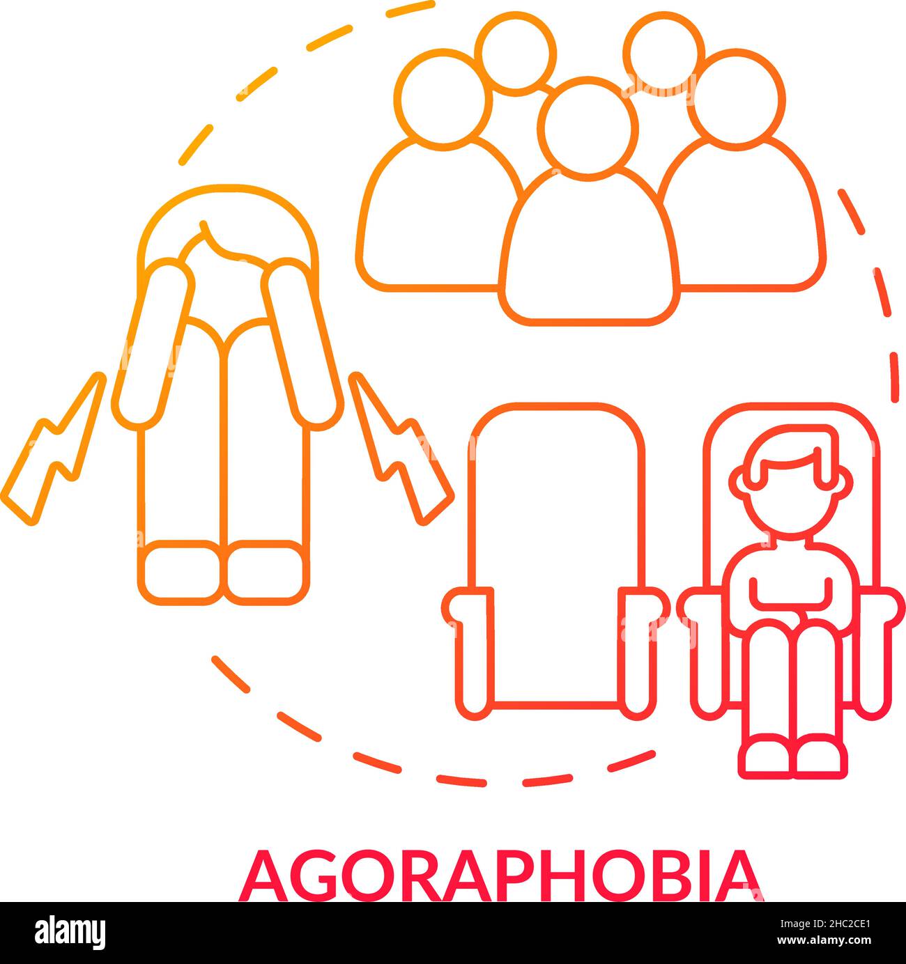 Avoiding illness Stock Vector Images - Alamy