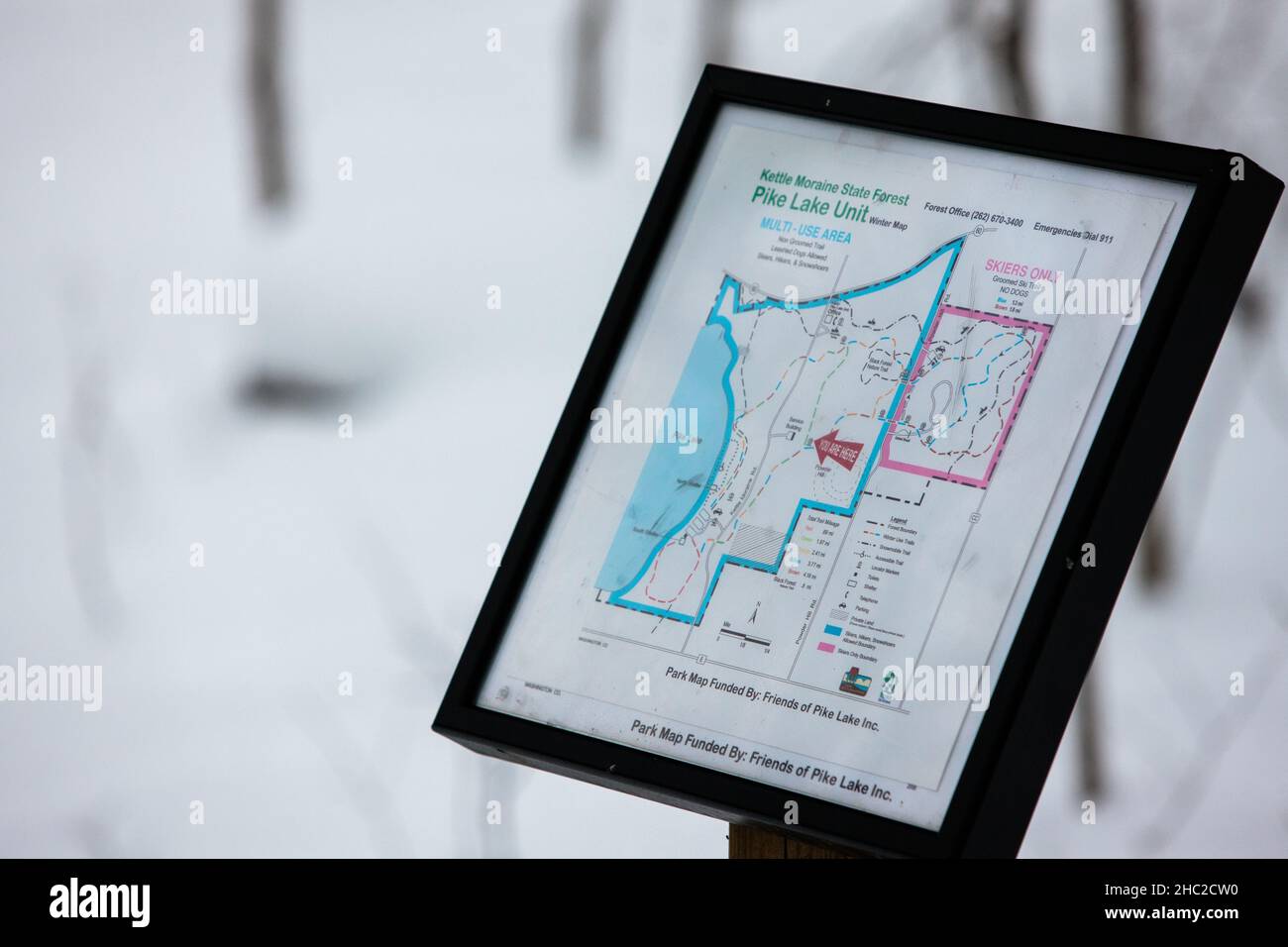 Washington state county map hi-res stock photography and images - Alamy