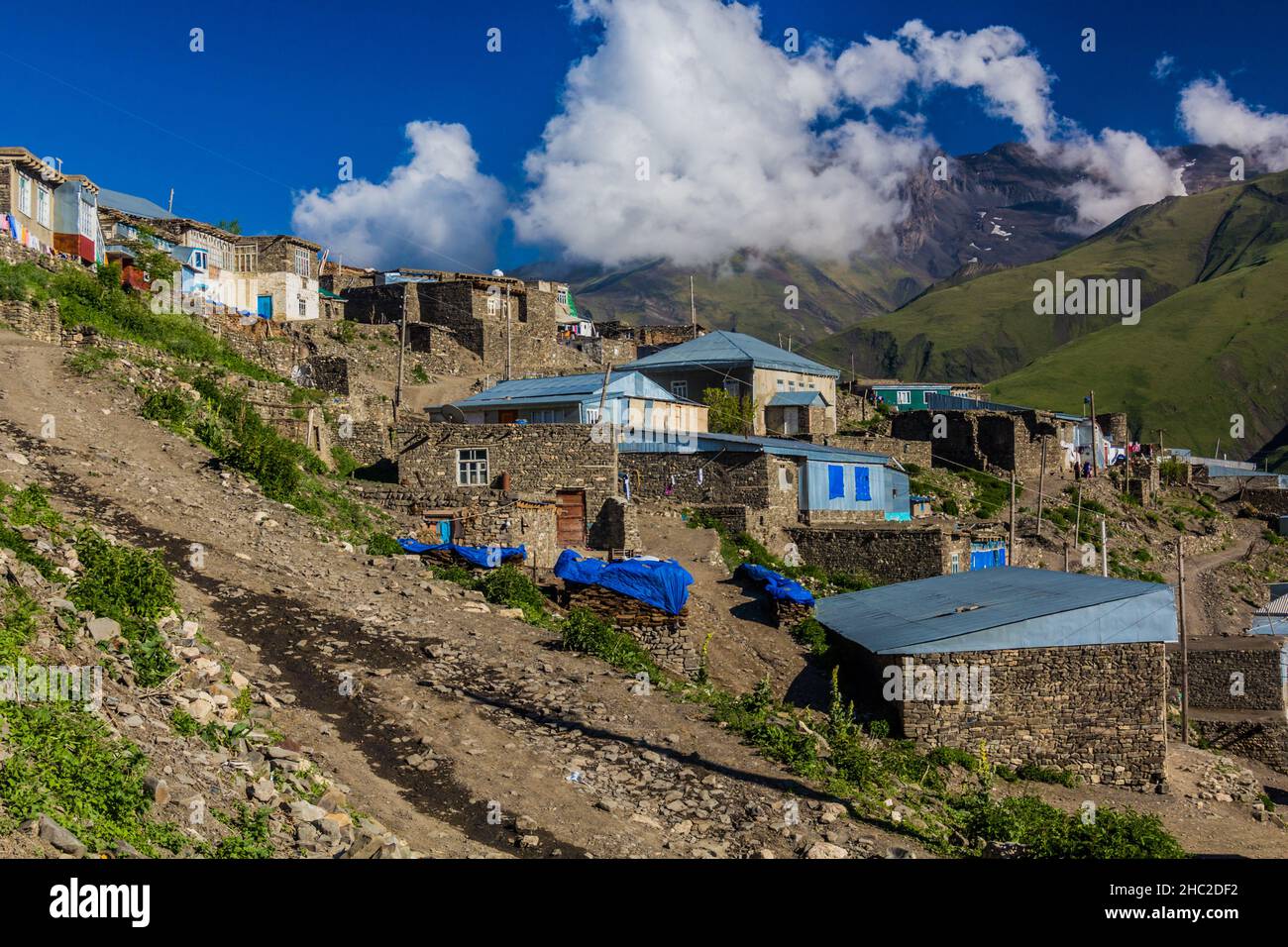 Khinalug village hi-res stock photography and images - Alamy