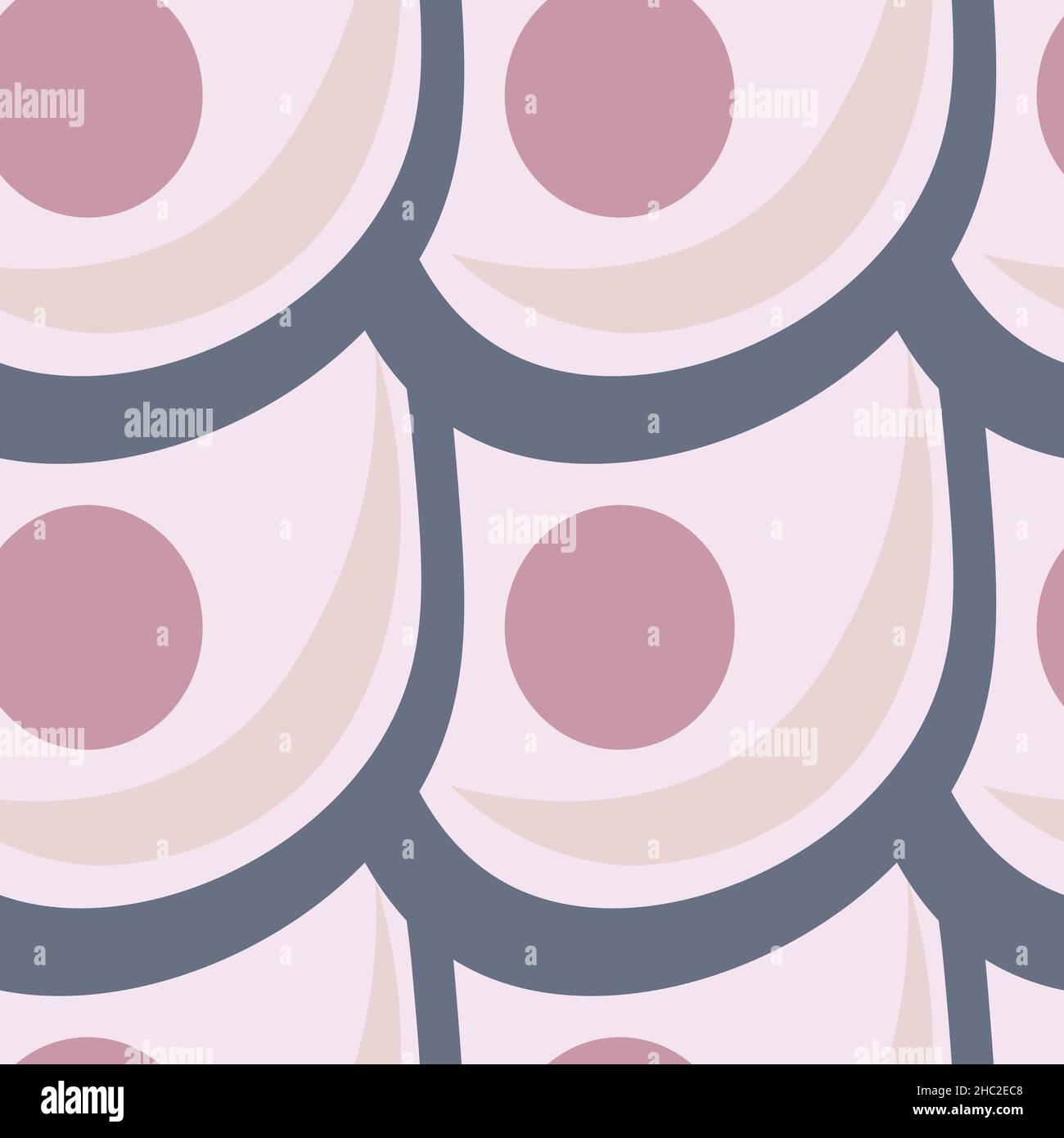 Illustration A seamless pattern on a square background - the scales of ...