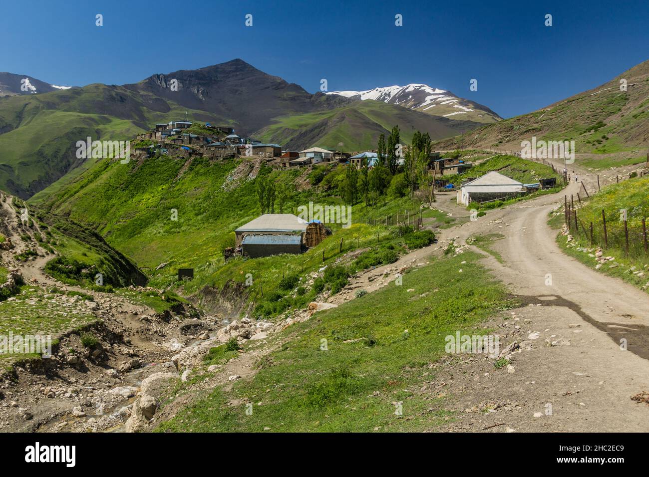 Khinalig village hi-res stock photography and images - Alamy