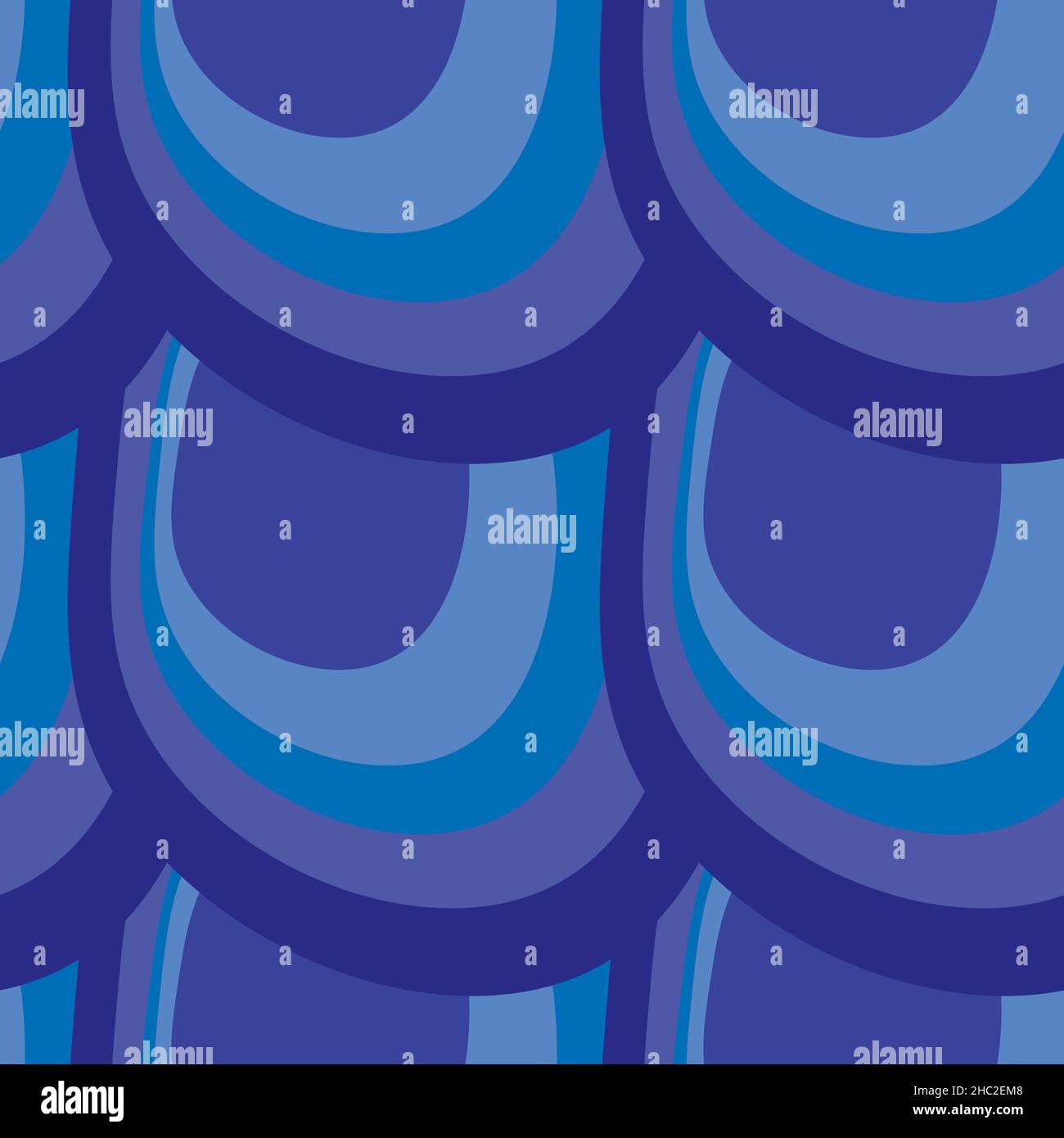 Illustration A seamless pattern on a square background - the scales of ...