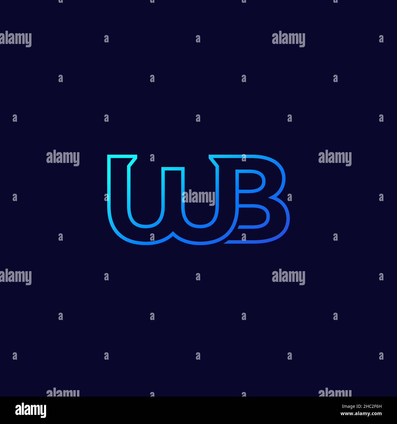 Wb letters hi-res stock photography and images - Alamy