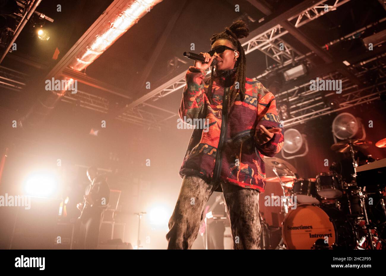 Little Simz in concert, Liverpool December 2021 Stock Photo - Alamy