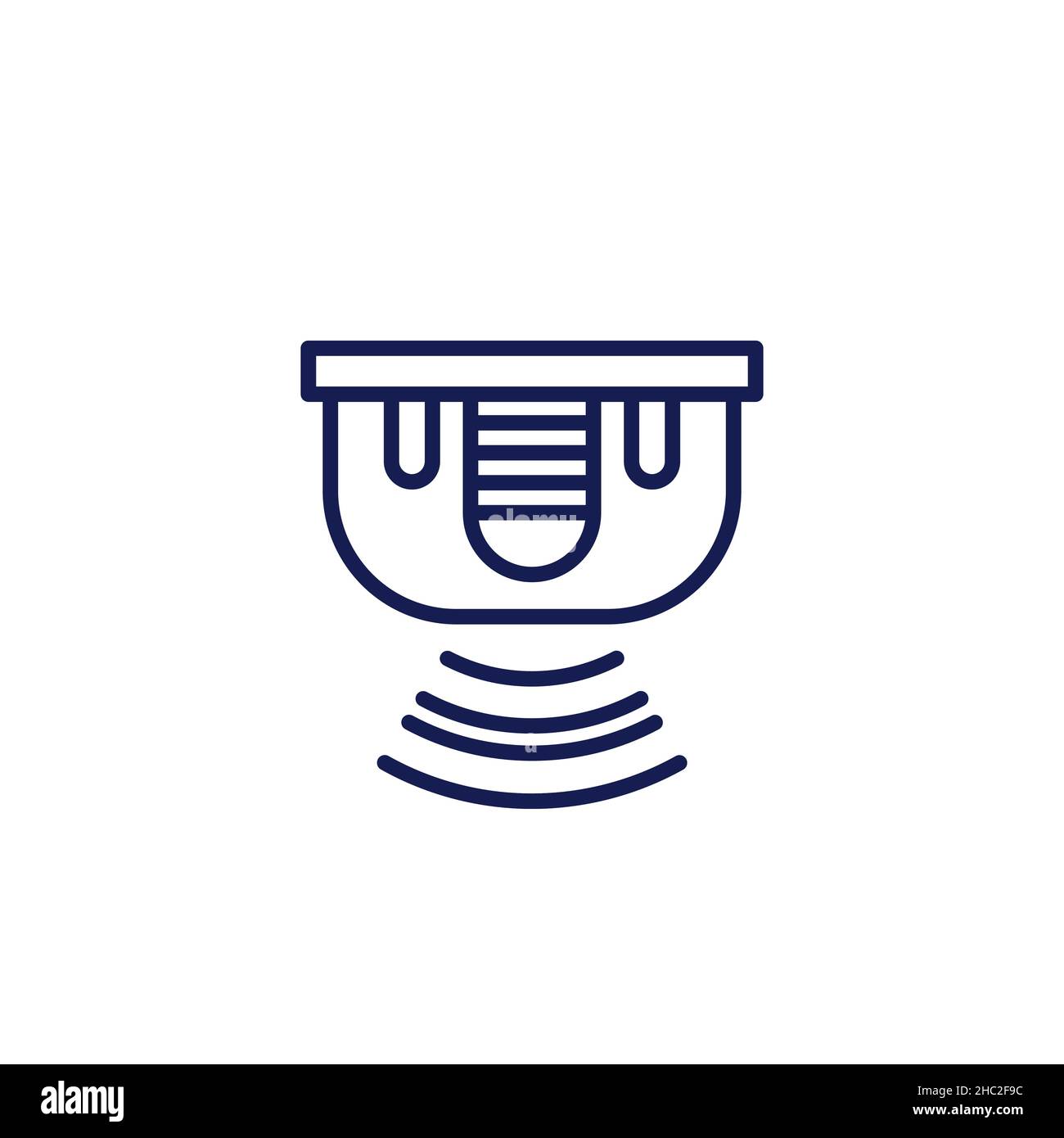 Detection range Stock Vector Images - Alamy