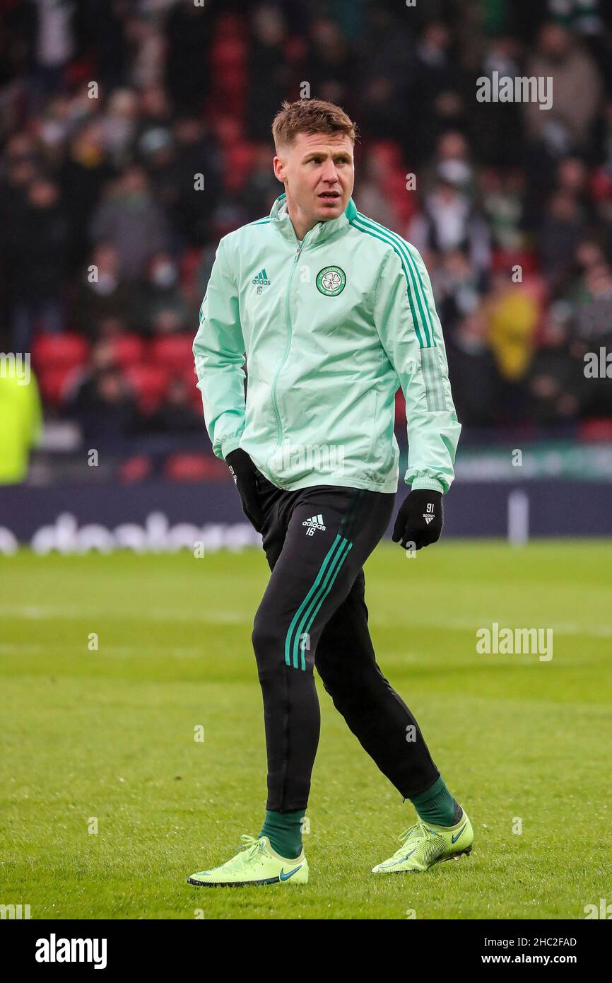 JAMES MCCARTHY, footballer, playing for Celtic FC, during a warmup ...