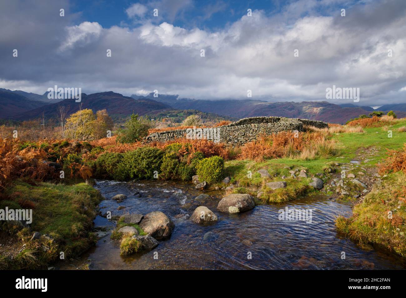 Stream bridge on mountain hi-res stock photography and images - Alamy