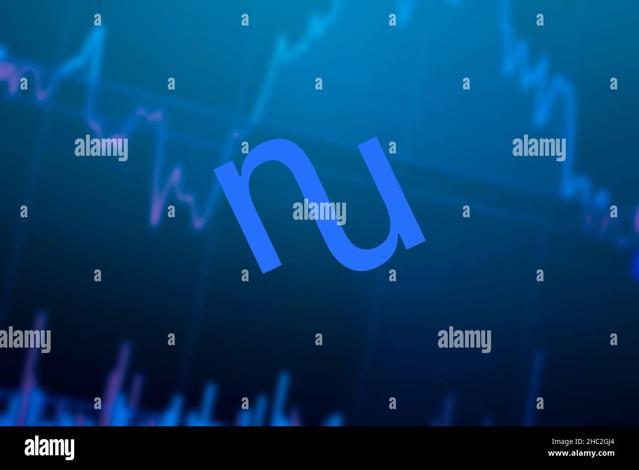 NuCypher Cryptocurrency. NU coin growth chart on the exchange, chart ...