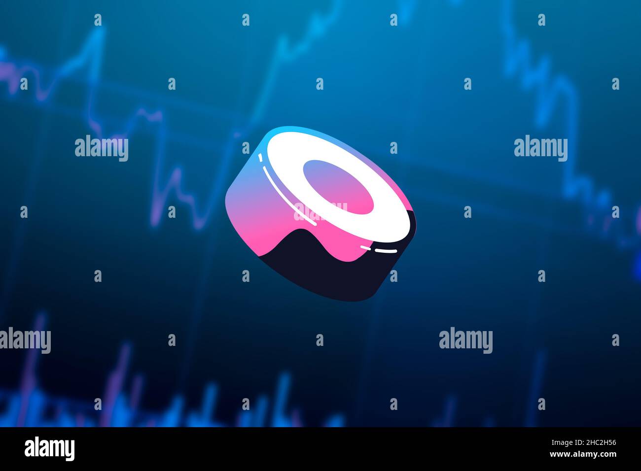 SushiSwap Cryptocurrency. SUSHI coin growth chart on the exchange ...