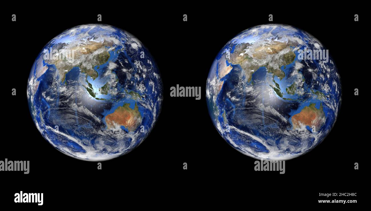 Stereo satellite image hi-res stock photography and images - Alamy