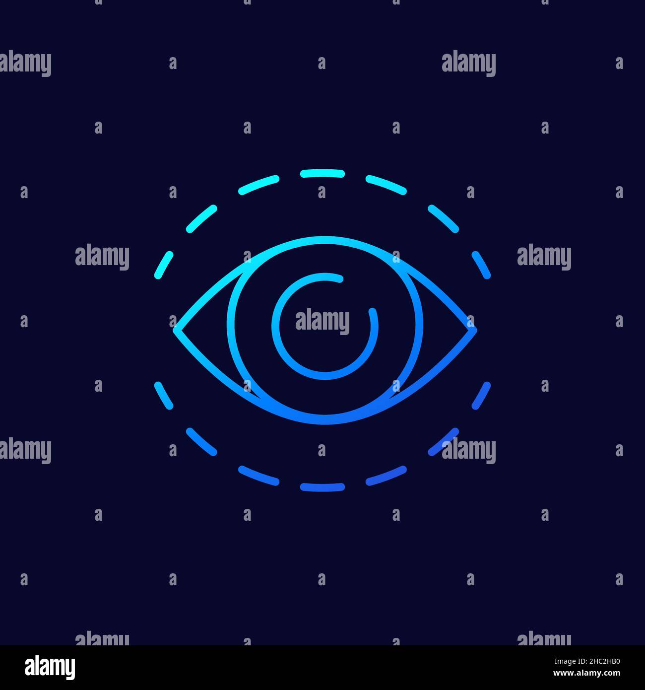 blepharoplasty, plastic surgery for eyelids icon Stock Vector Image ...