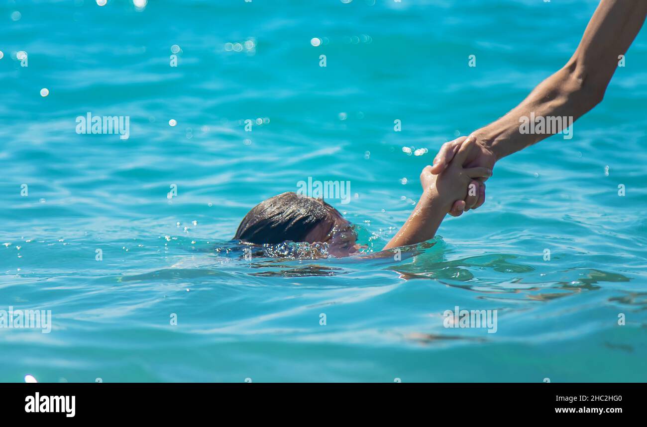 Child hand gesture wave hi-res stock photography and images - Alamy
