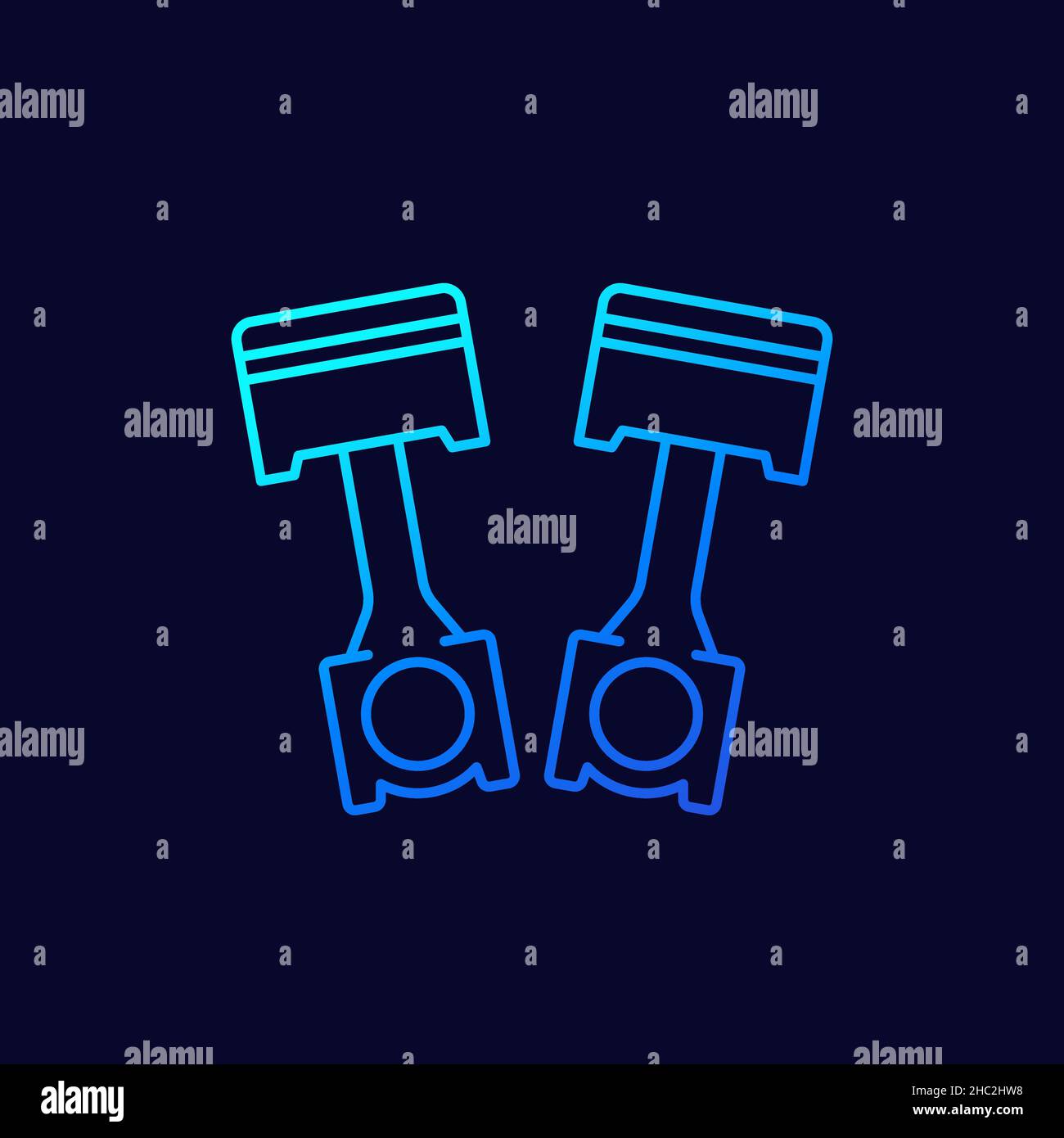 Diesel piston truck Stock Vector Images - Alamy