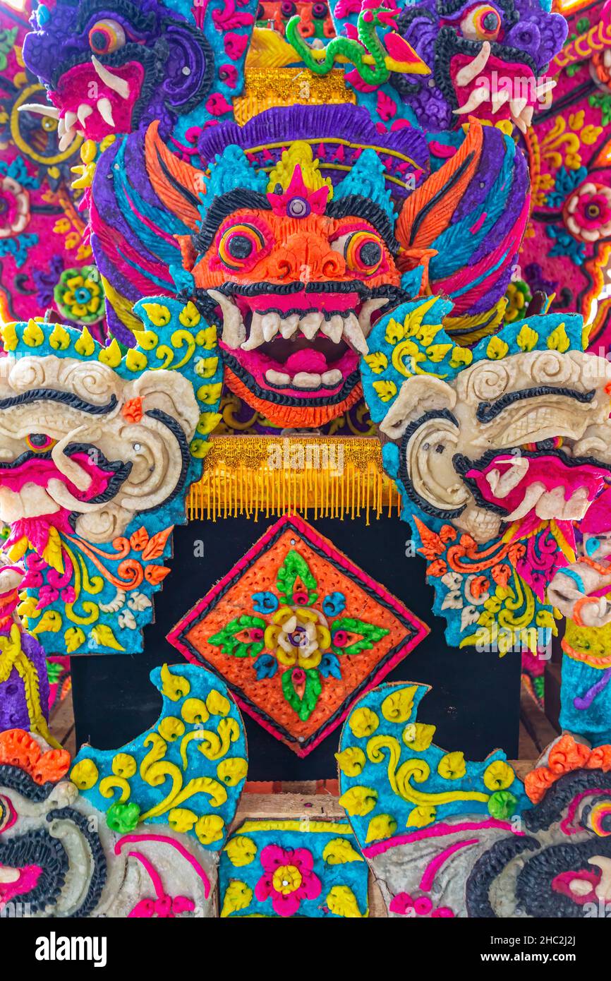 Religious decoration in Bali Stock Photo - Alamy