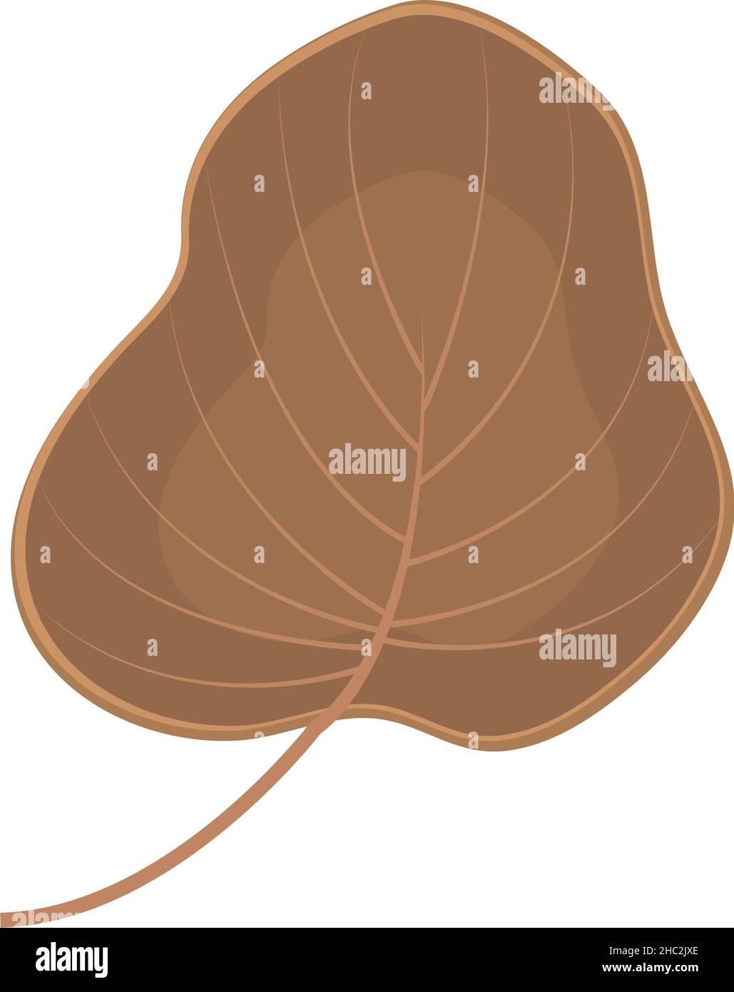leaf flat icon Stock Vector Image & Art - Alamy