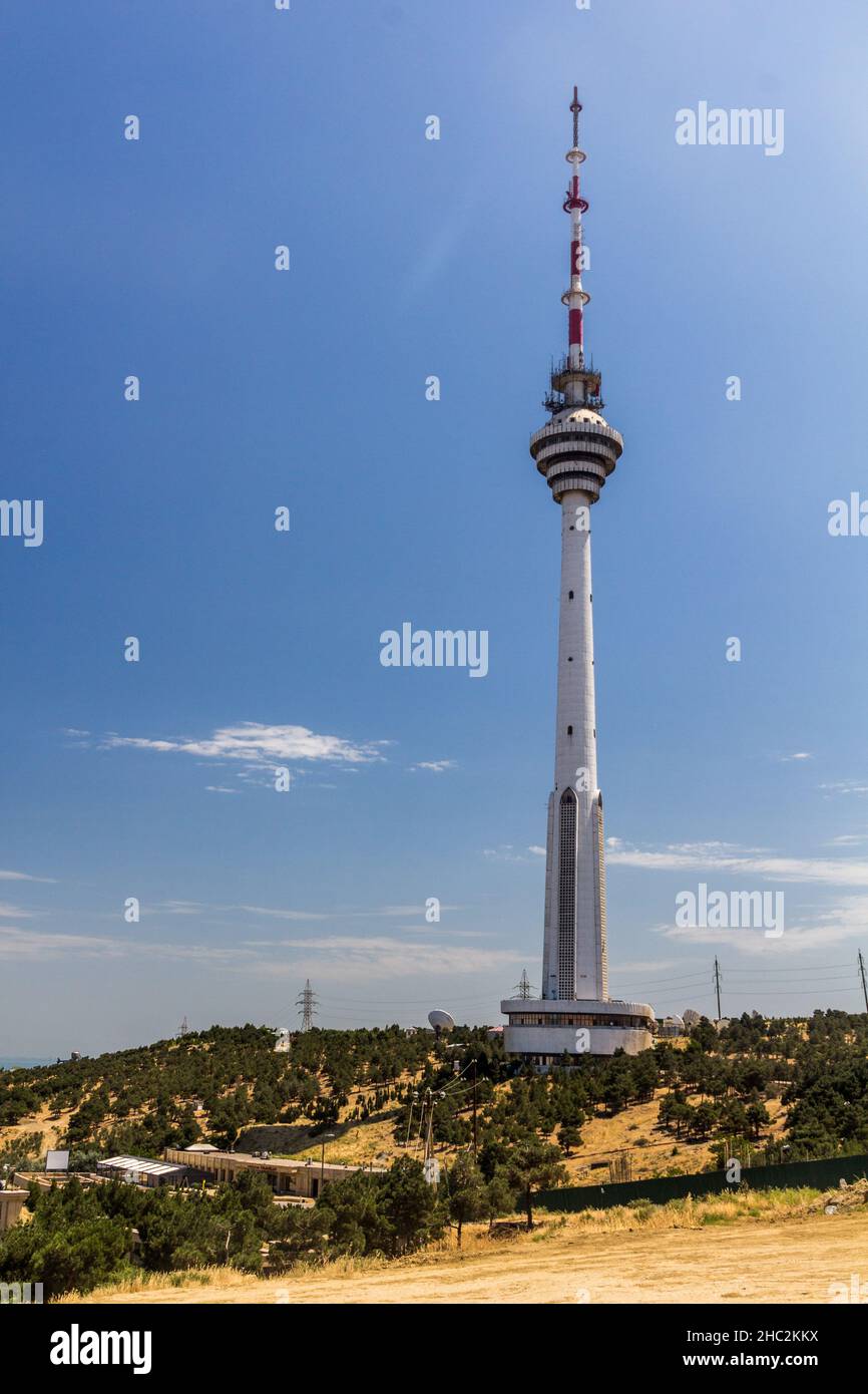 TV Tower in Baku, Azerbaijan Stock Photo - Alamy