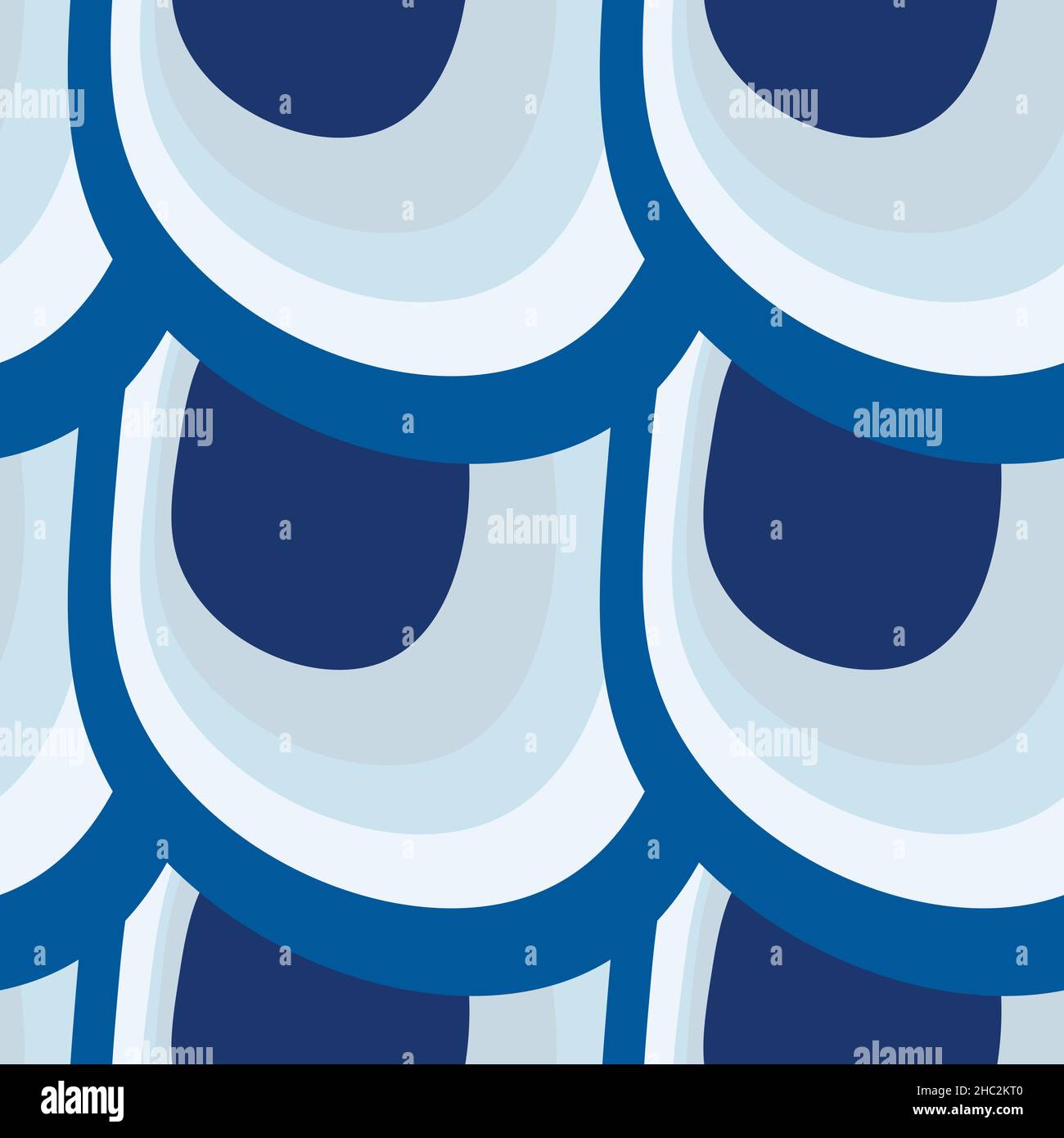 Illustration A seamless pattern on a square background - the scales of ...