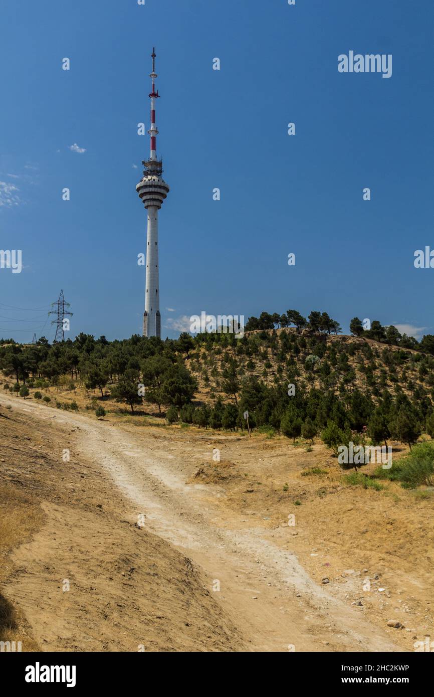 TV Tower in Baku, Azerbaijan Stock Photo - Alamy