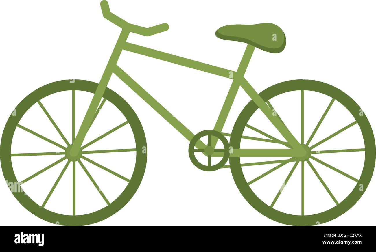 green bike transport Stock Vector Image & Art - Alamy