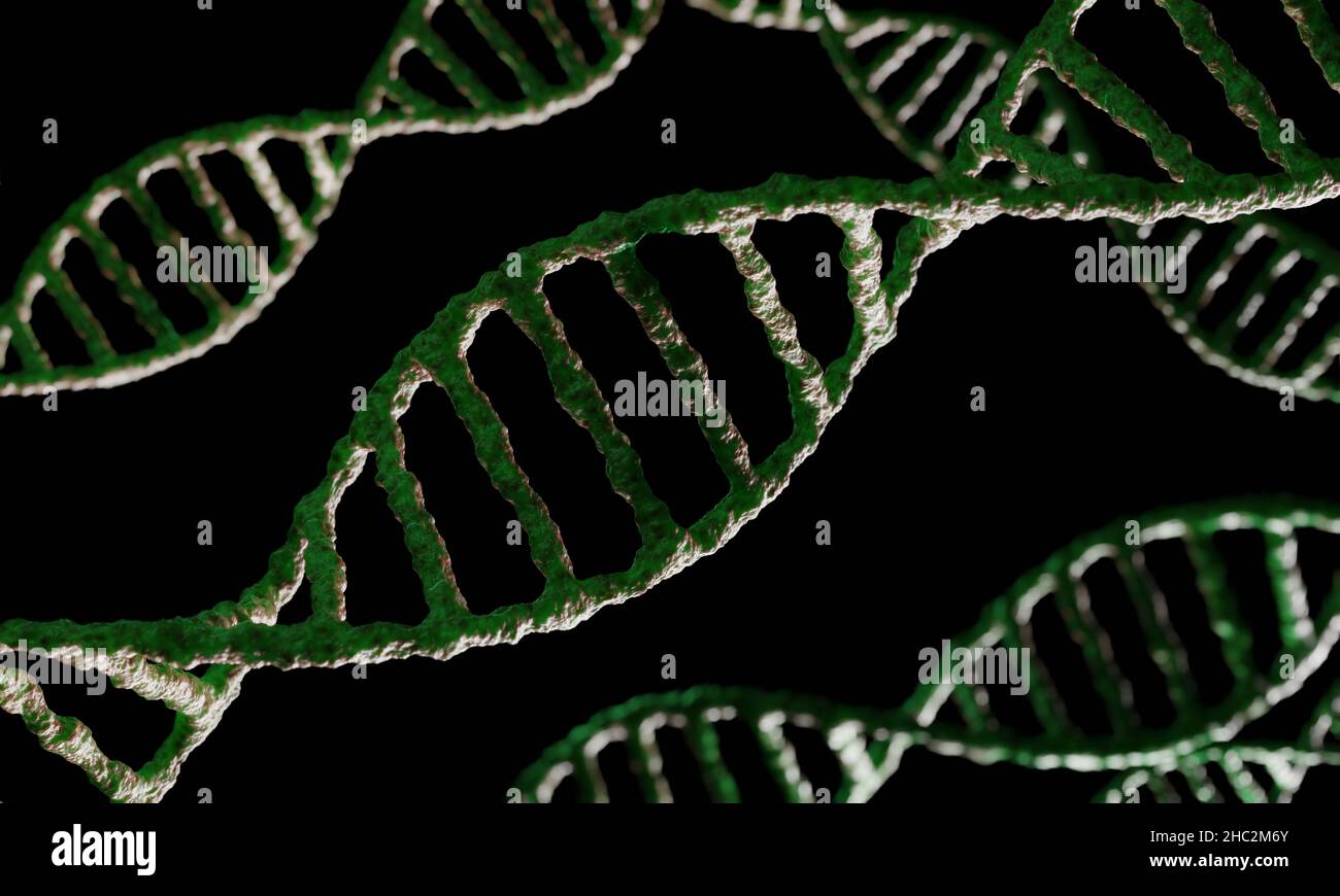 Science icon green 3d dna hi-res stock photography and images - Alamy