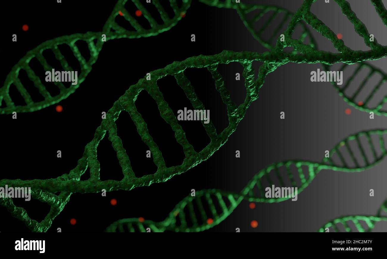 Science icon green 3d dna hi-res stock photography and images - Alamy