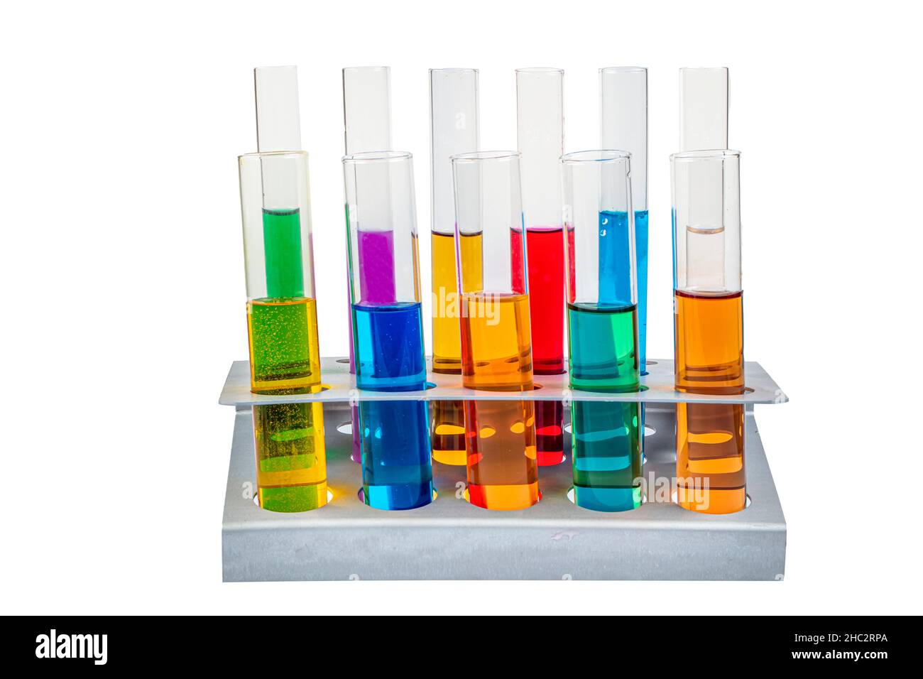 Glass laboratory materials such as erlenmeyer, tubes, and measuring ...