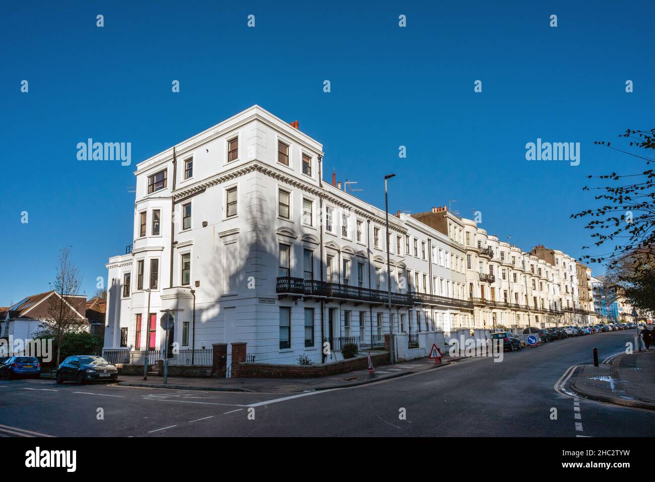 Brighton, December 4th 2021: Street scene in central Brighton Stock ...