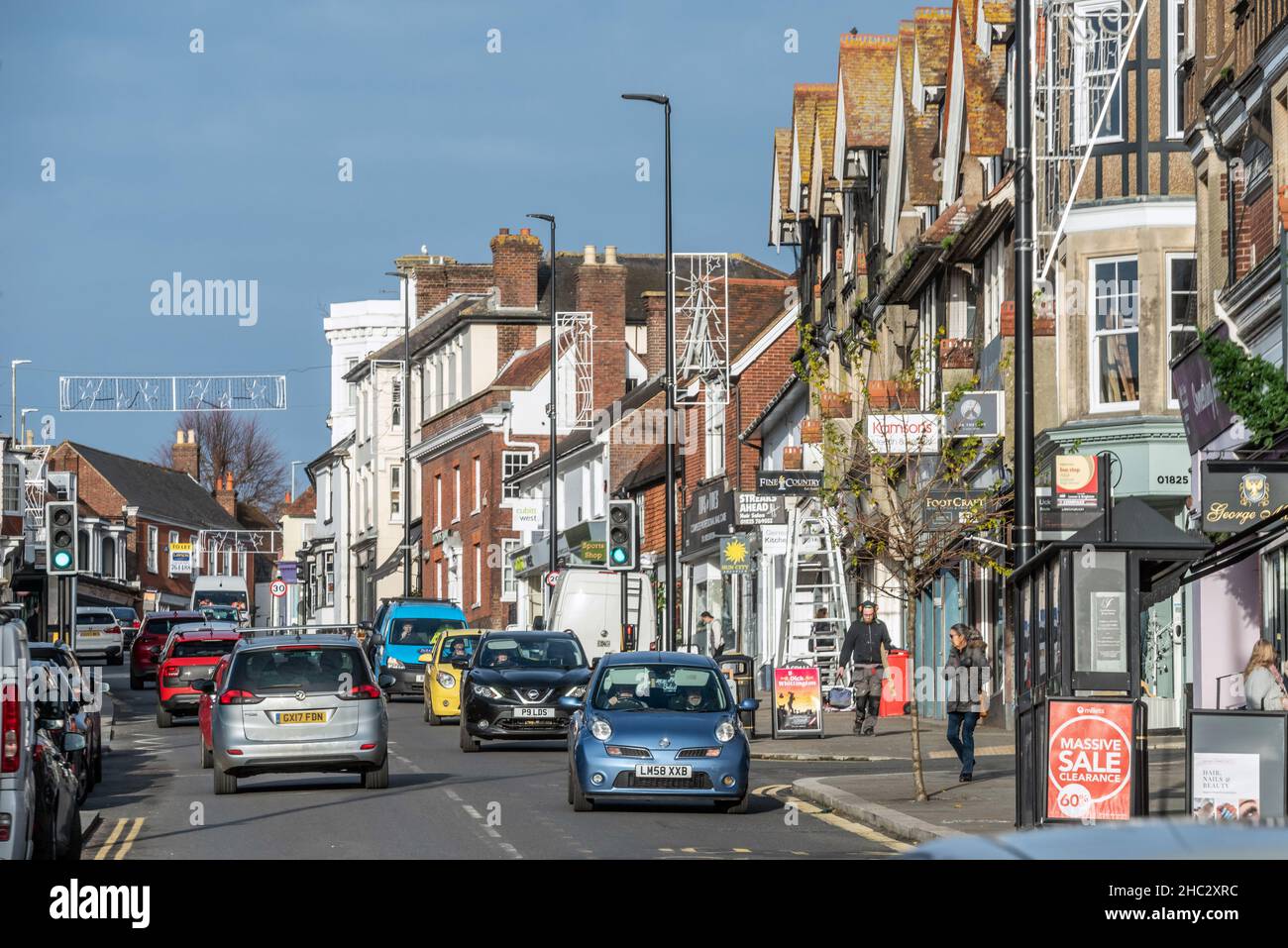 The town of Uckfield in East Sussex, UK Stock Photo - Alamy