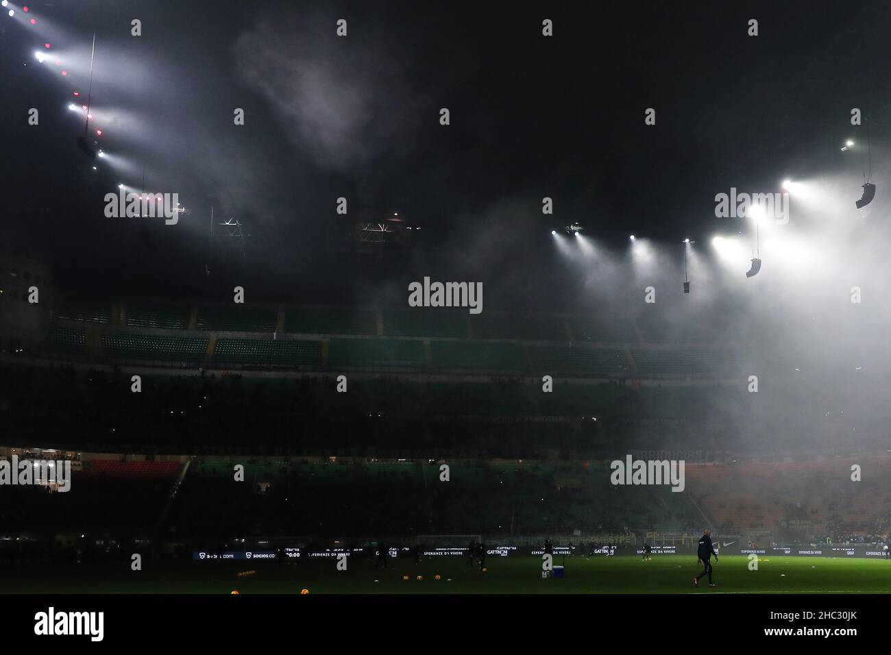 View of the Stadium during the Serie A 2021/22 football match between ...