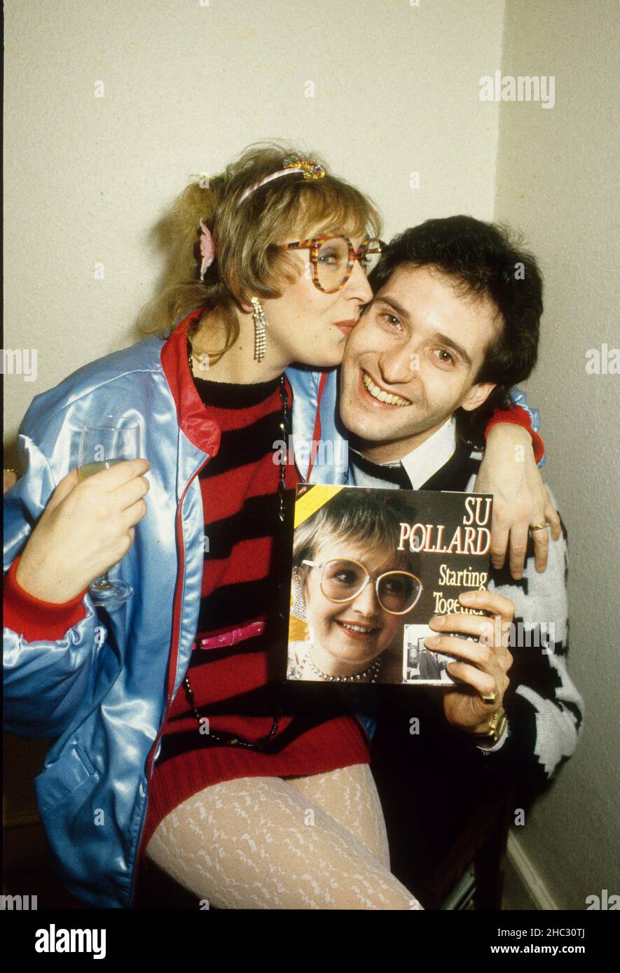 Actress Su Pollard and Bill Buckley Stock Photo - Alamy