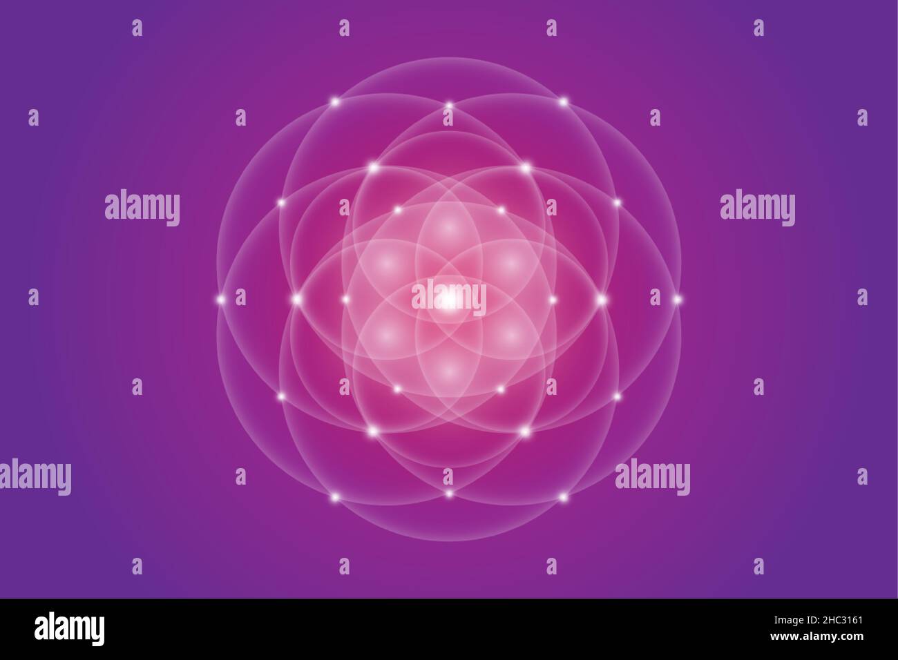 Seed of life, Sacred Geometry, Flower of Life, light logo Symbol of ...