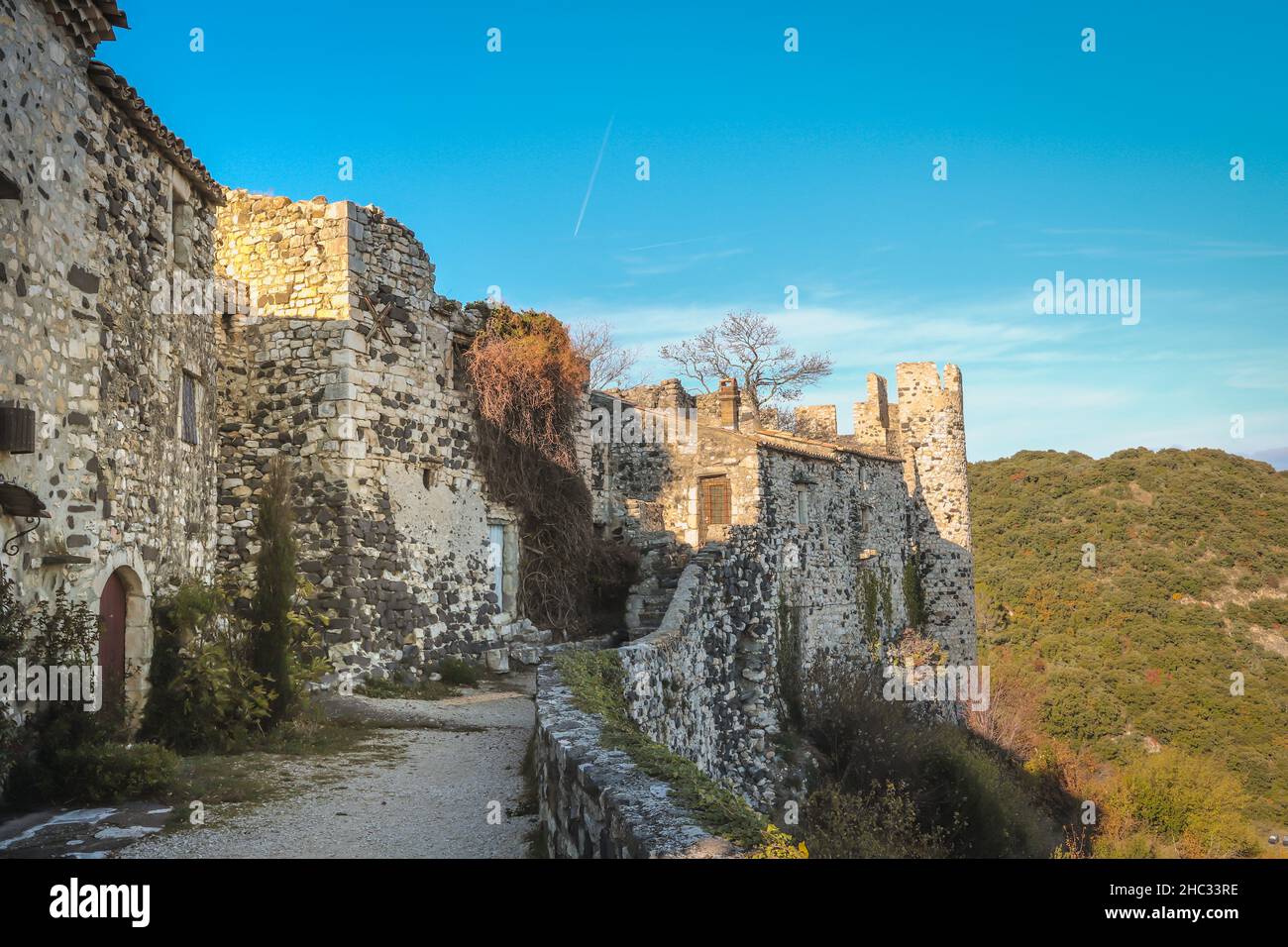 Rochemaure ardeche hi-res stock photography and images - Alamy